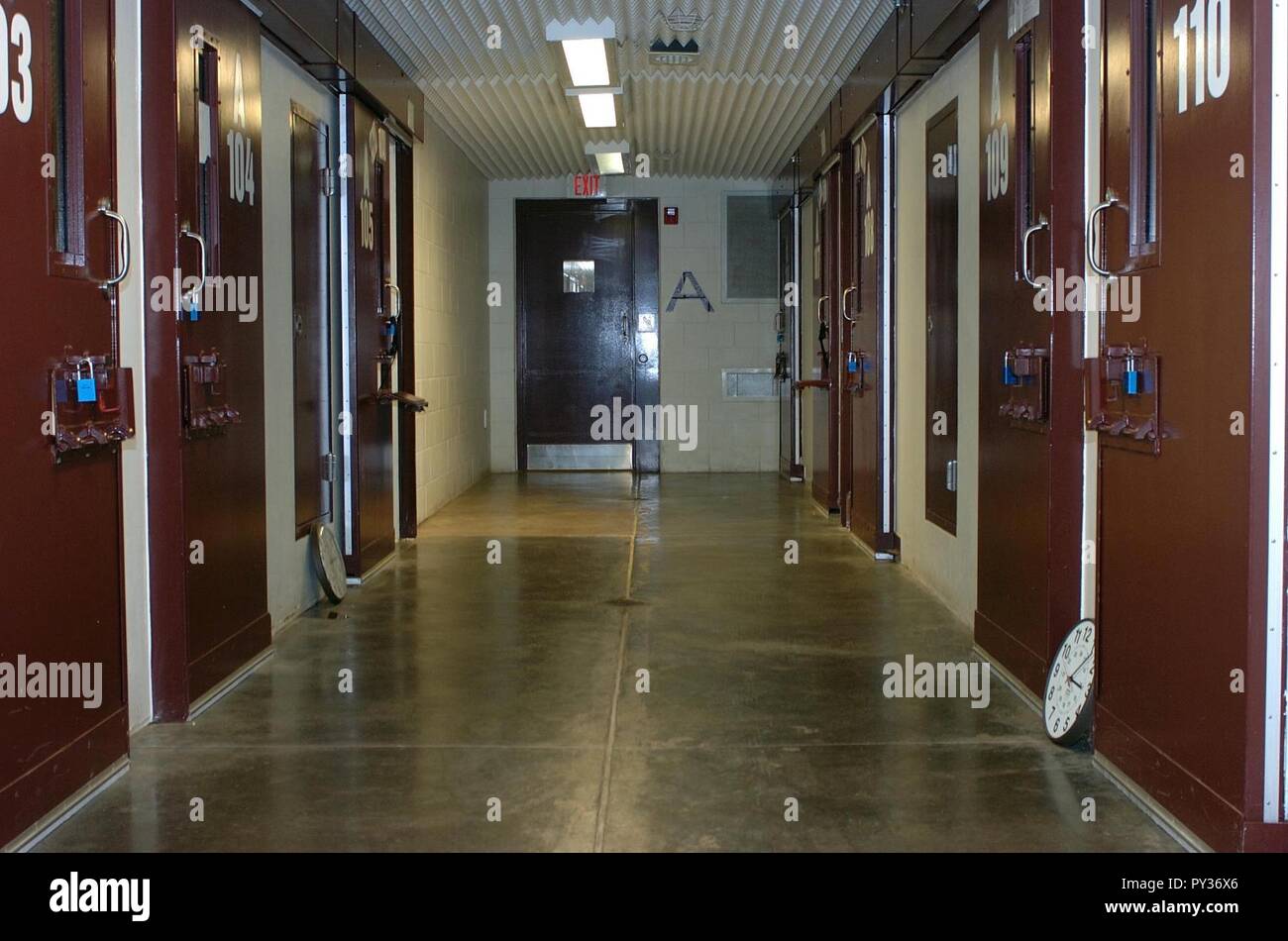 Camp 5 cell block Stock Photo - Alamy