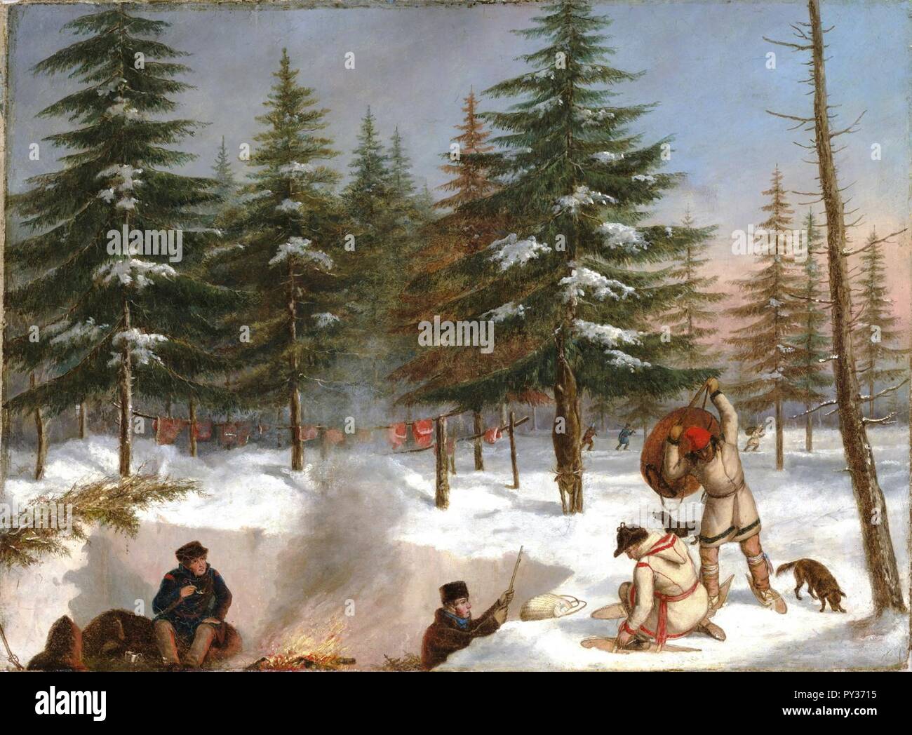 Camp de chasse hi-res stock photography and images - Alamy