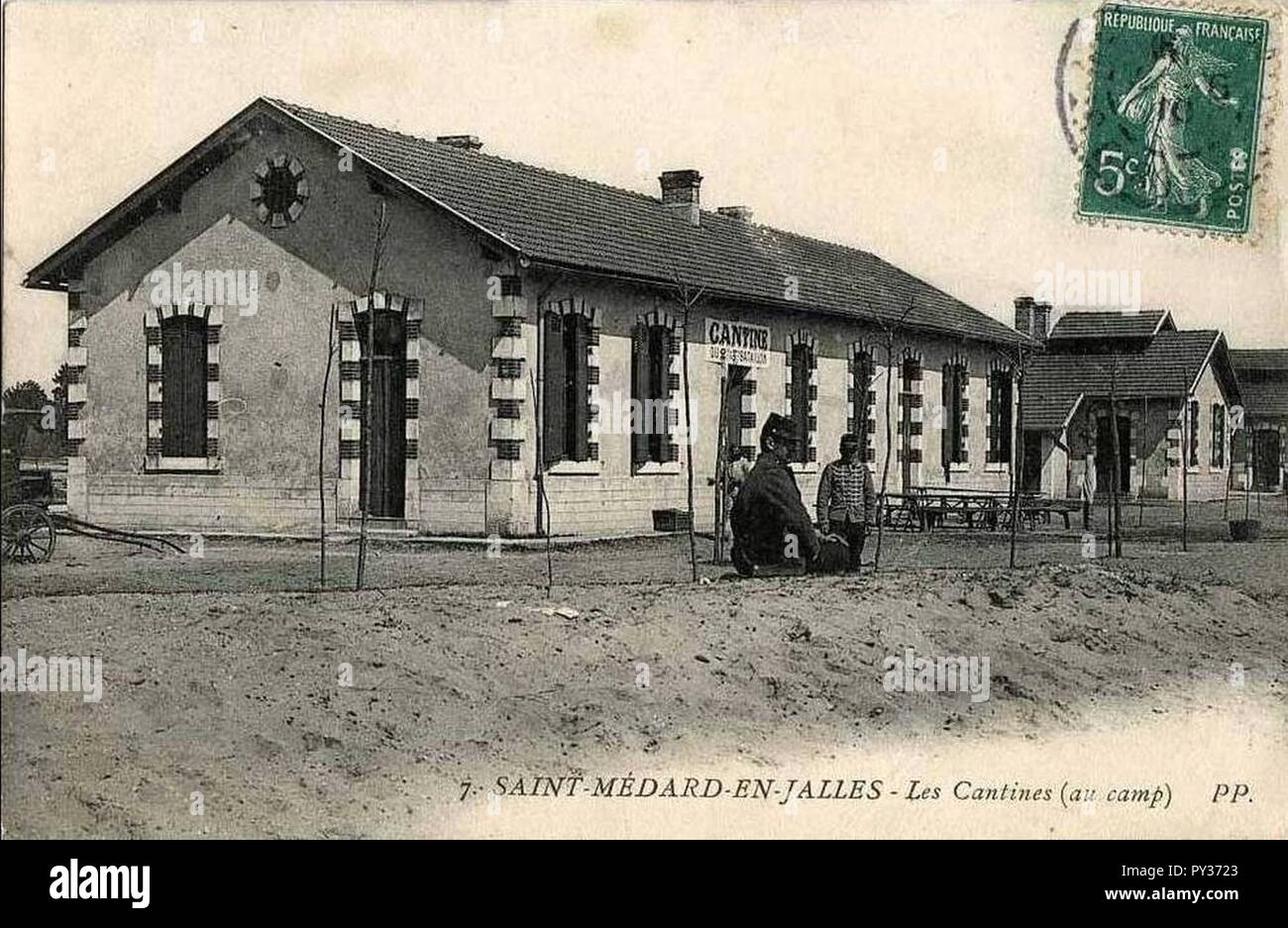 Camp de Saint-Médard - Cantine 1 Stock Photo - Alamy