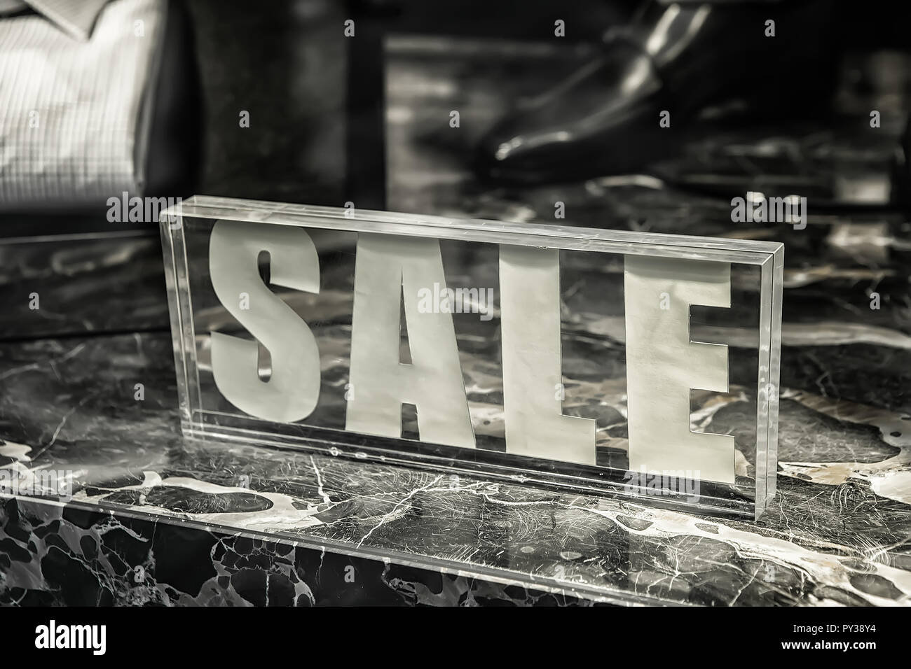 Interior counter sign information hi-res stock photography and images ...
