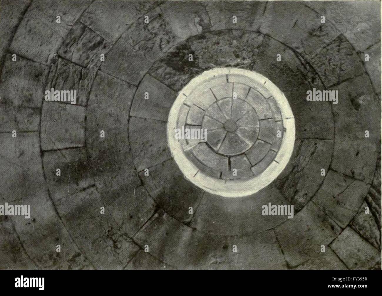 C.R. Ashbee, Jerusalem 1920-1922. Cupola seen from below Stock Photo ...