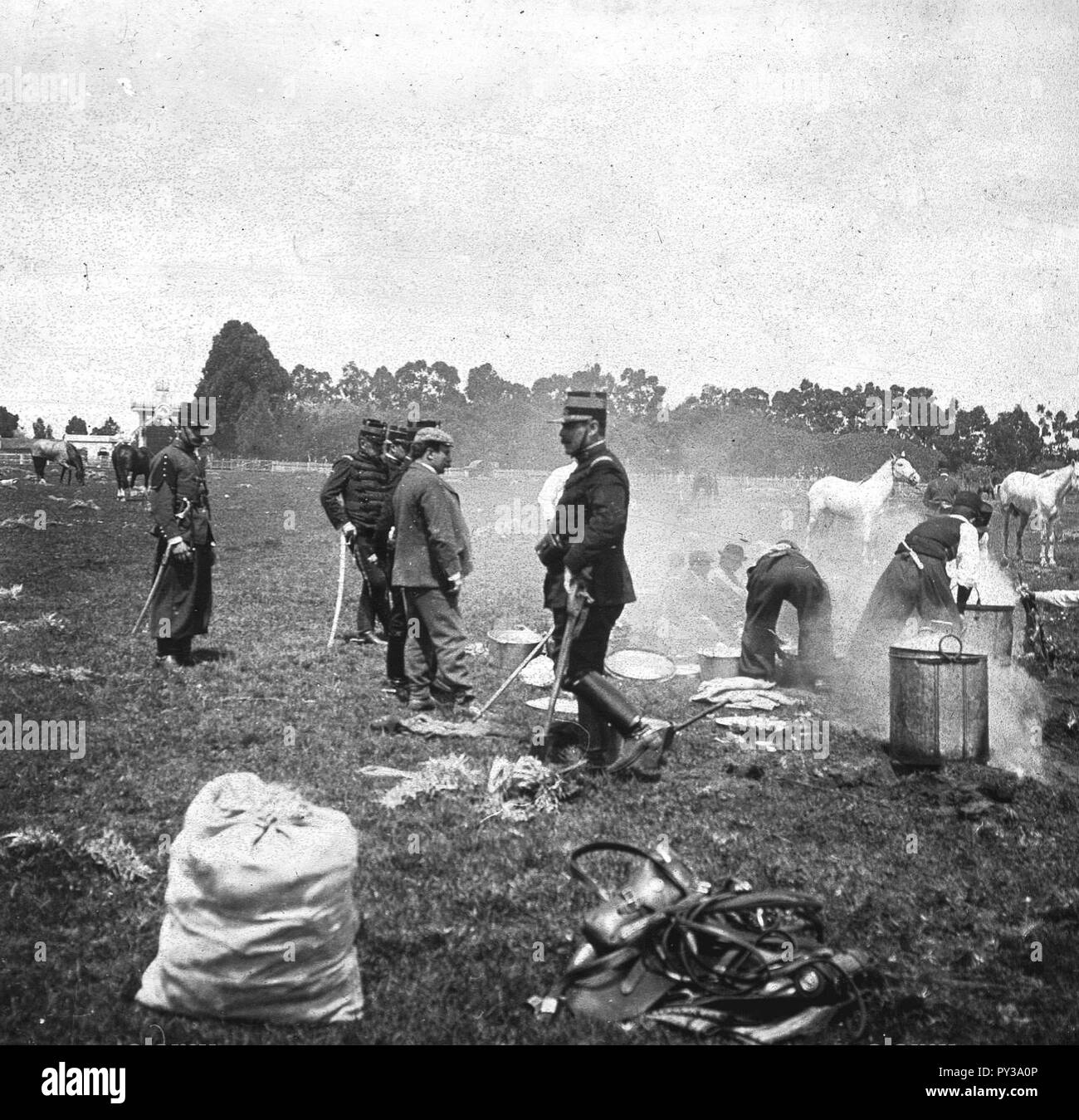 La tropa Black and White Stock Photos & Images - Alamy