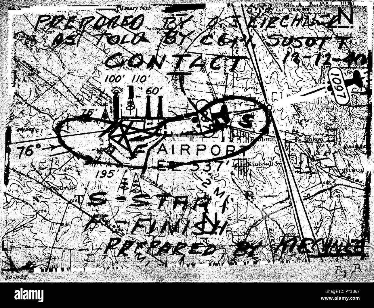 CAB Accident Report, American Airlines Flight 9 Stock Photo - Alamy