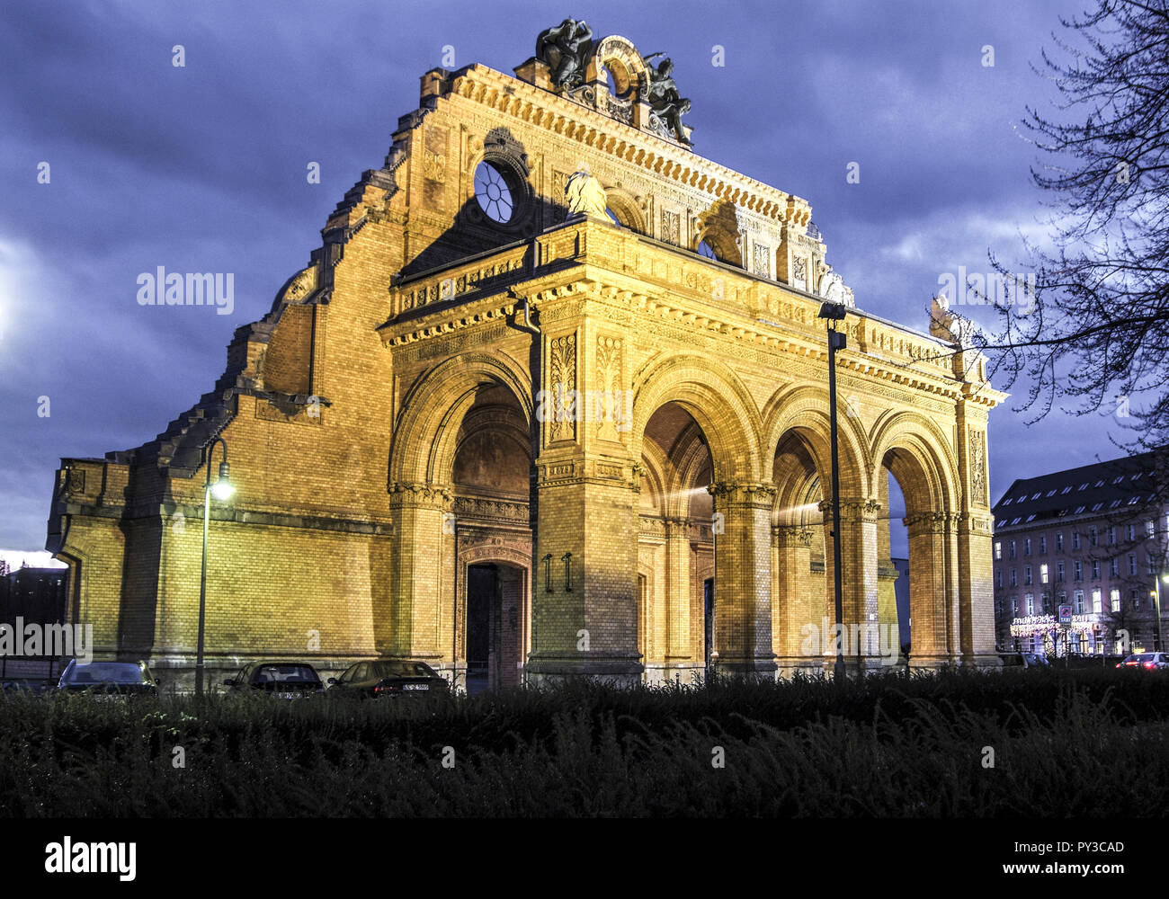Anhalter bahnhof, berlin hi-res stock photography and images - Alamy