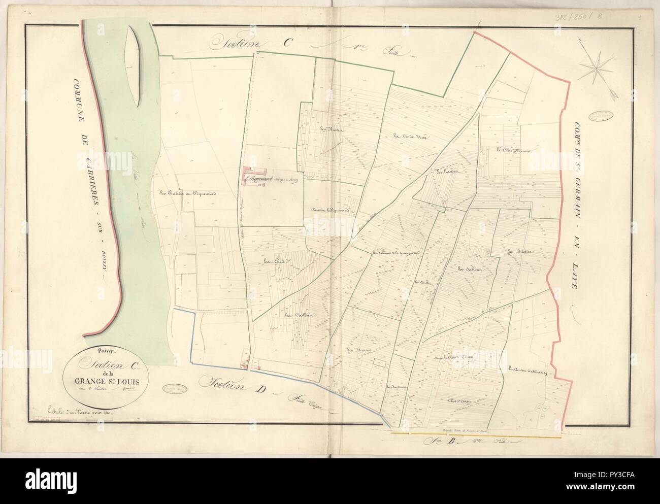 Cadastre napoleonien hi-res stock photography and images - Alamy
