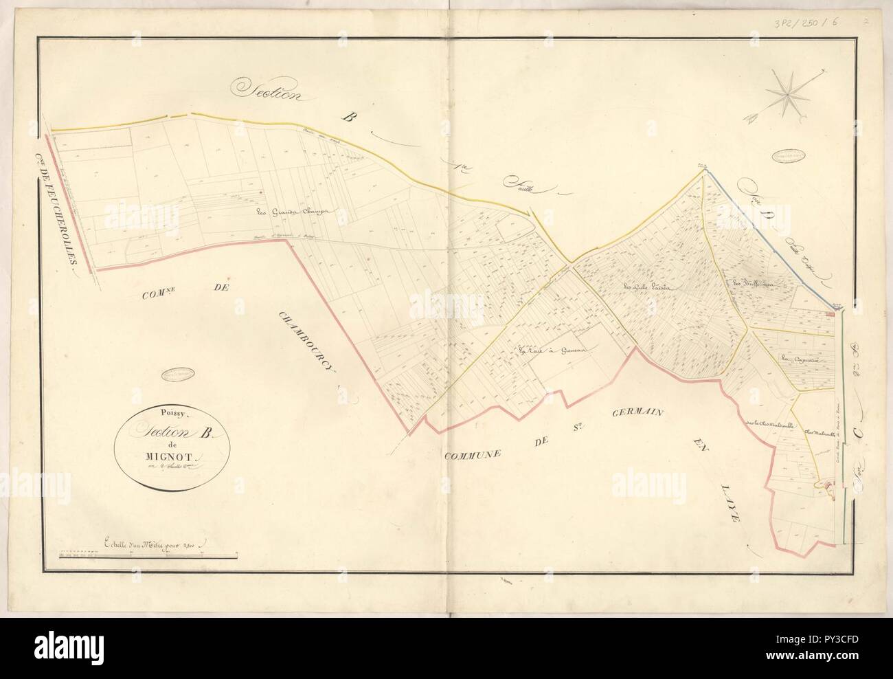 Cadastre napoleonien hi-res stock photography and images - Alamy