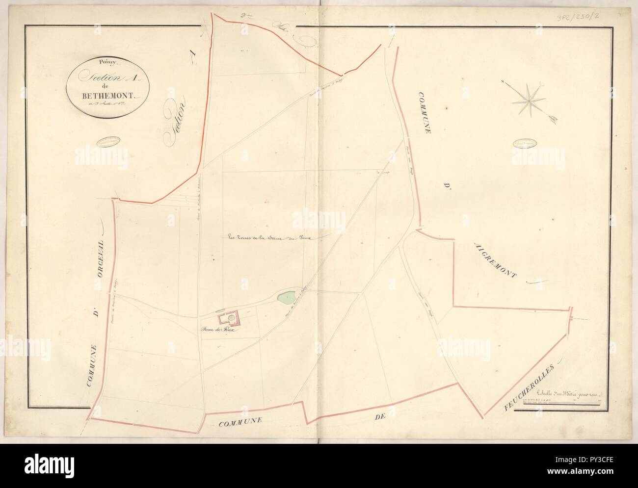Cadastre napoleonien hi-res stock photography and images - Alamy