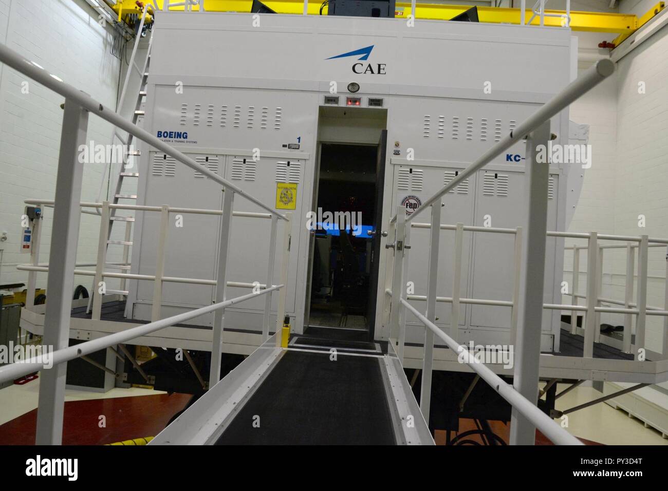 CAE Inc. KC-135 Stratotanker full flight simulator at RAF Mildenhall ...