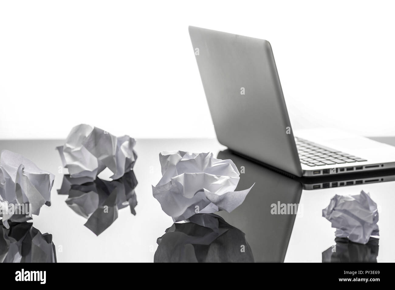 Laptop garbage hi-res stock photography and images - Alamy