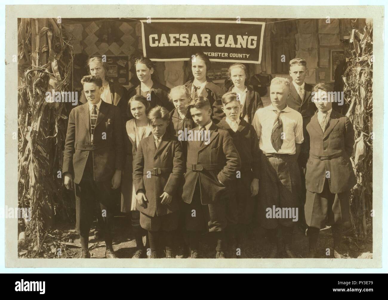 Caesar Gang Group Stock Photo - Alamy