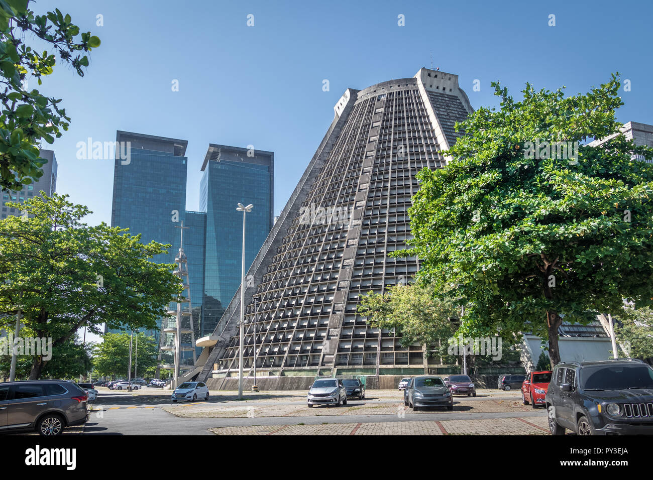Rio de Janeiro Metropolitan Cathedral - Rio de Janeiro, Brazil Stock ...