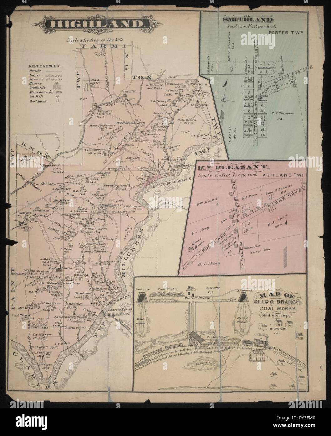 Clarion county pennsylvania history hi-res stock photography and images ...