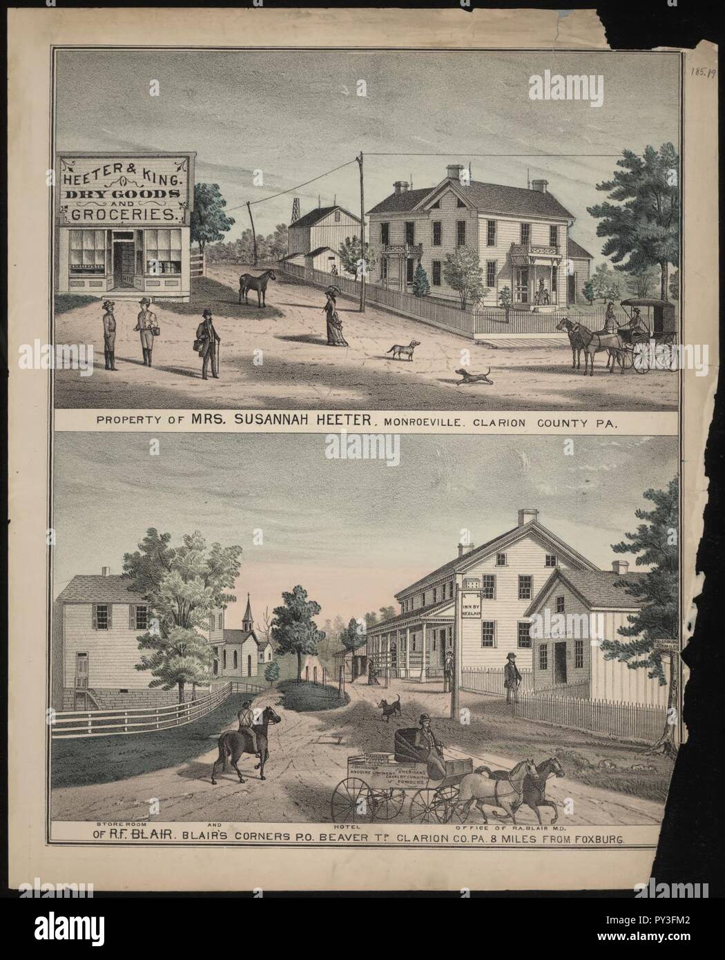 Caldwell's Illustrated historical combination atlas of Clarion County ...