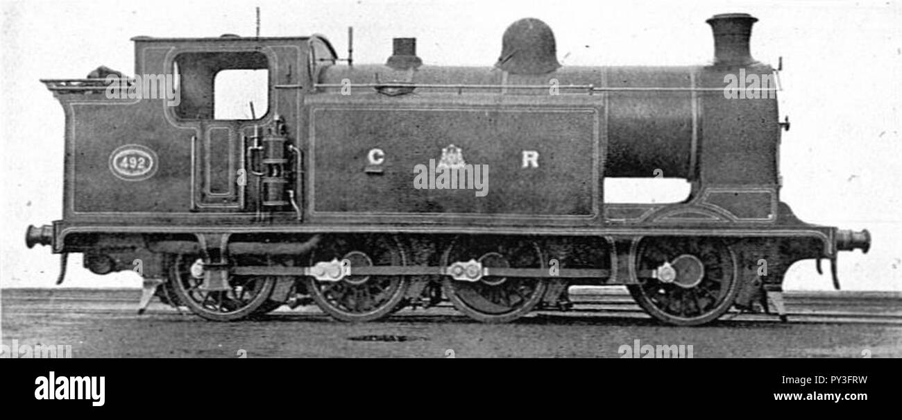 Caledonian Railway 0-8-0T locomotive 492 (Howden, Boys' Book of ...