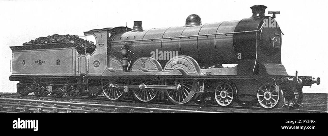Caledonian Railway 4-6-0 locomotive, 903 Cardean (Howden, Boys' Book of ...