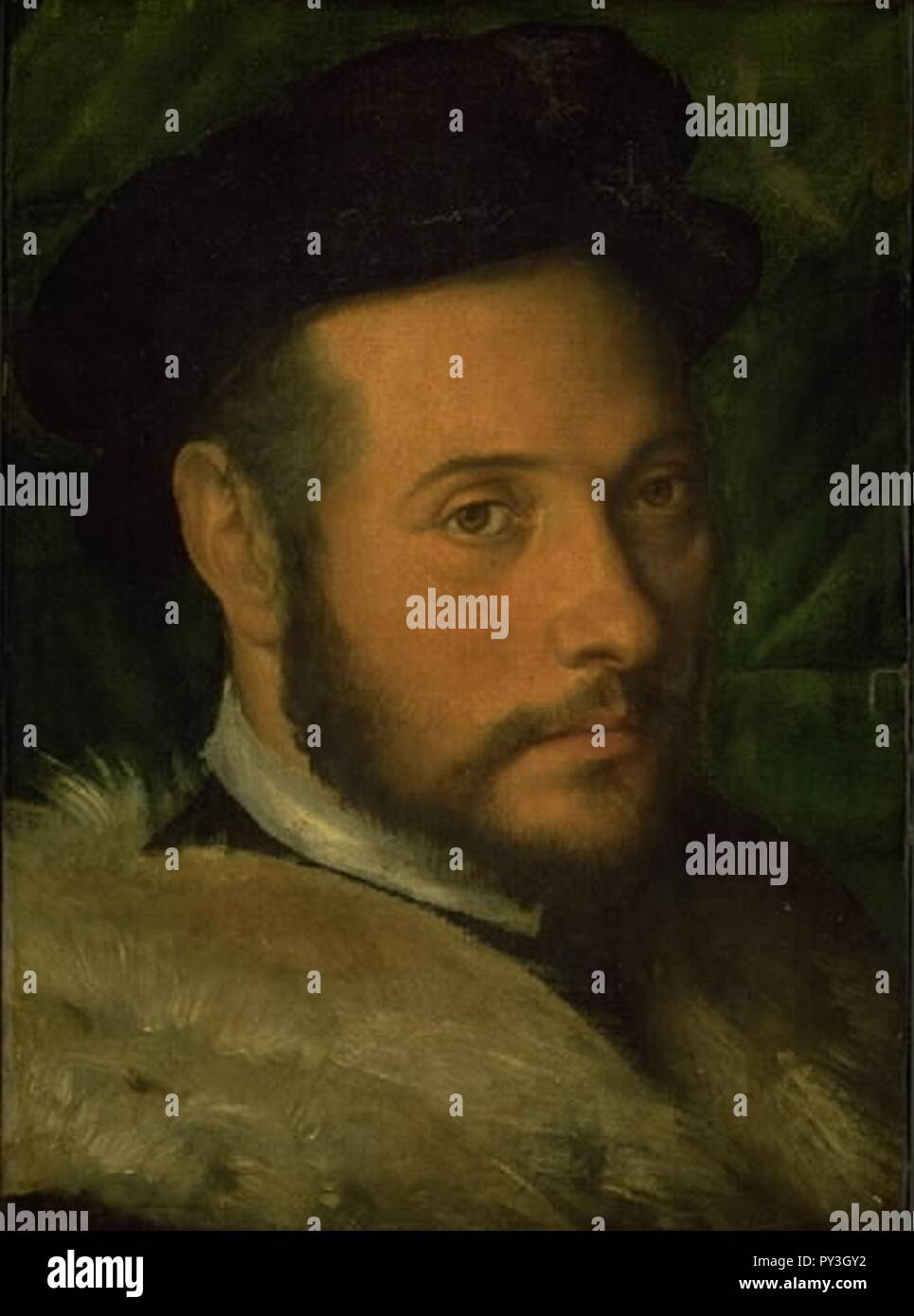 Callisto Piazza - Portrait of a Man Stock Photo - Alamy
