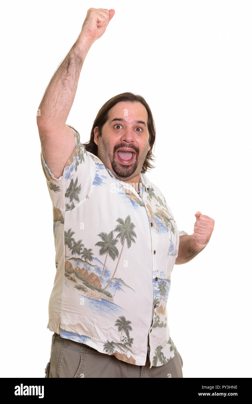 Overweight white people jump hi-res stock photography and images - Alamy