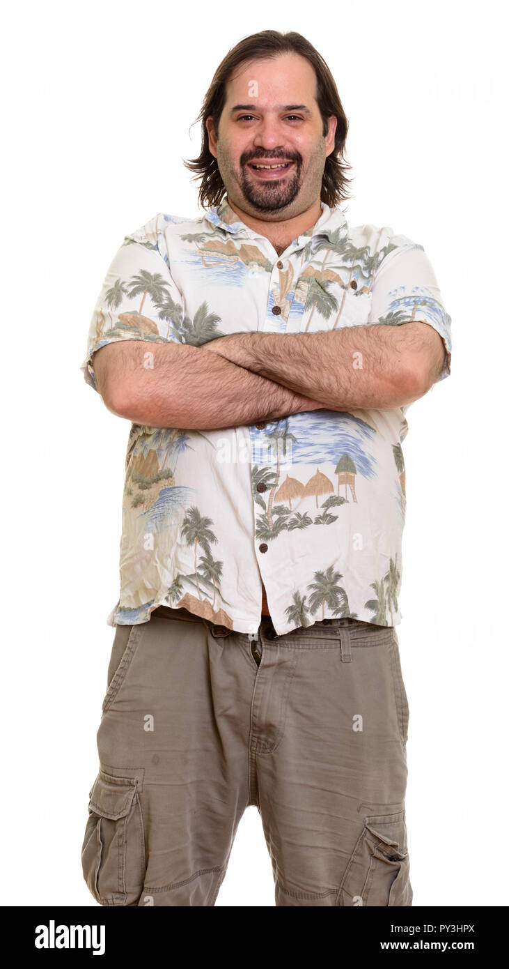 Very fat man Cut Out Stock Images & Pictures - Alamy