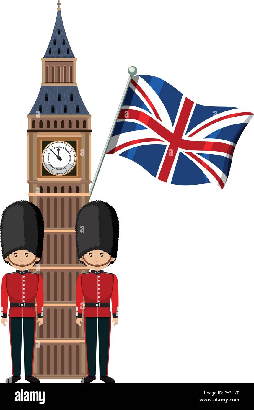 British royal soldier clipart Stock Vector Images - Alamy