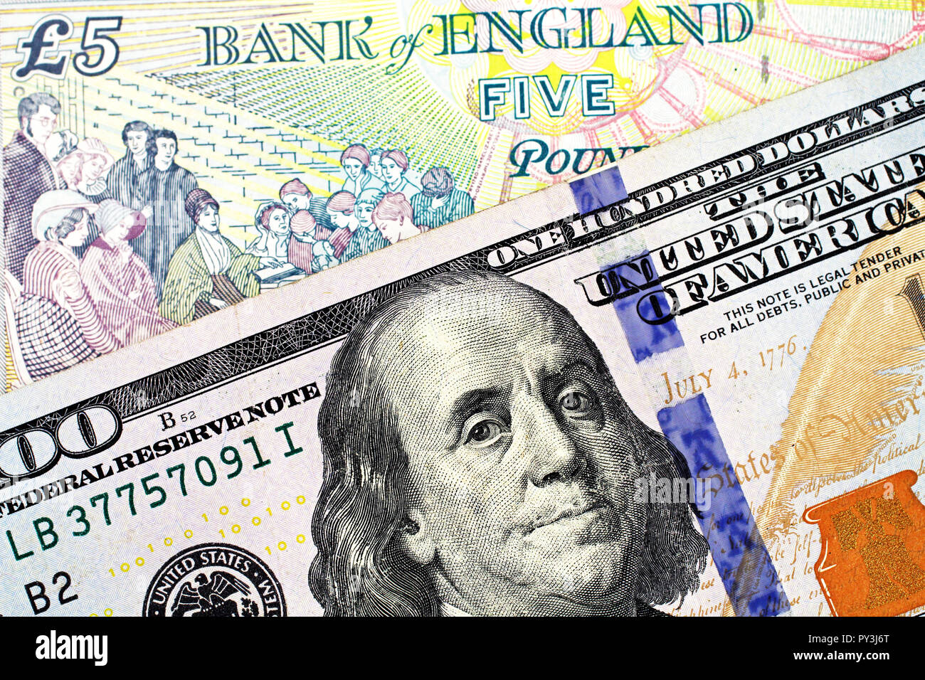 Five Hundred Pound Note High Resolution Stock Photography and Images ...
