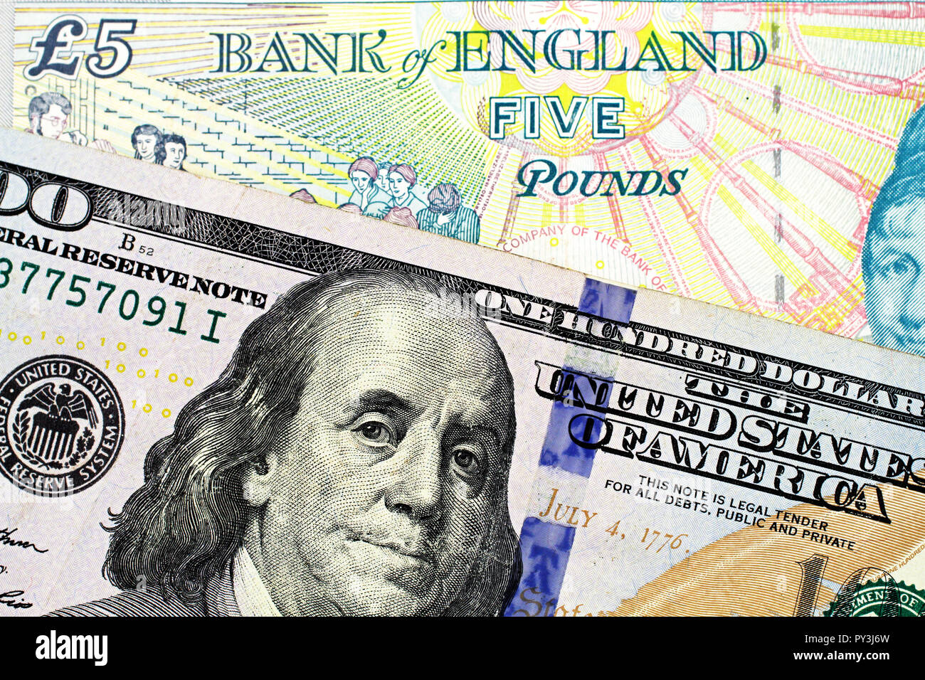 Five Hundred Pound Note High Resolution Stock Photography and Images ...