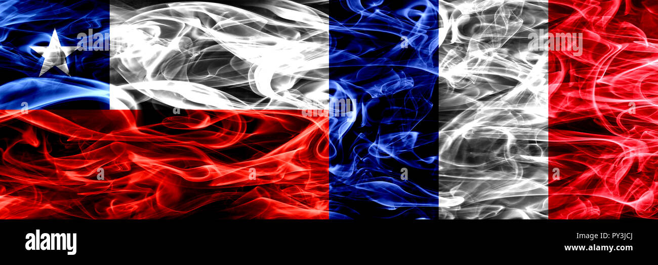Chile france smoke hi-res stock photography and images - Alamy