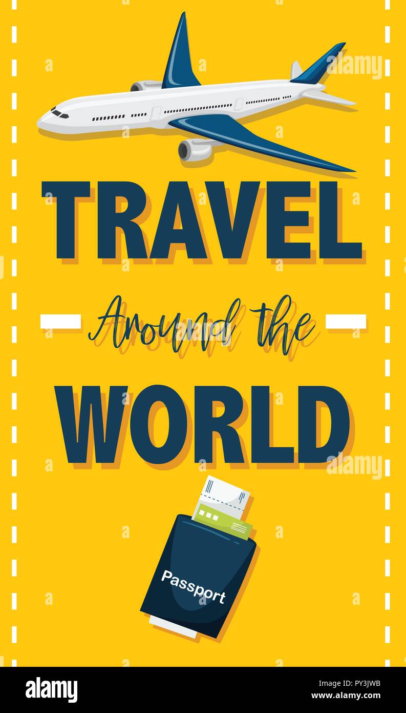 A travel element template illustration Stock Vector Image & Art - Alamy