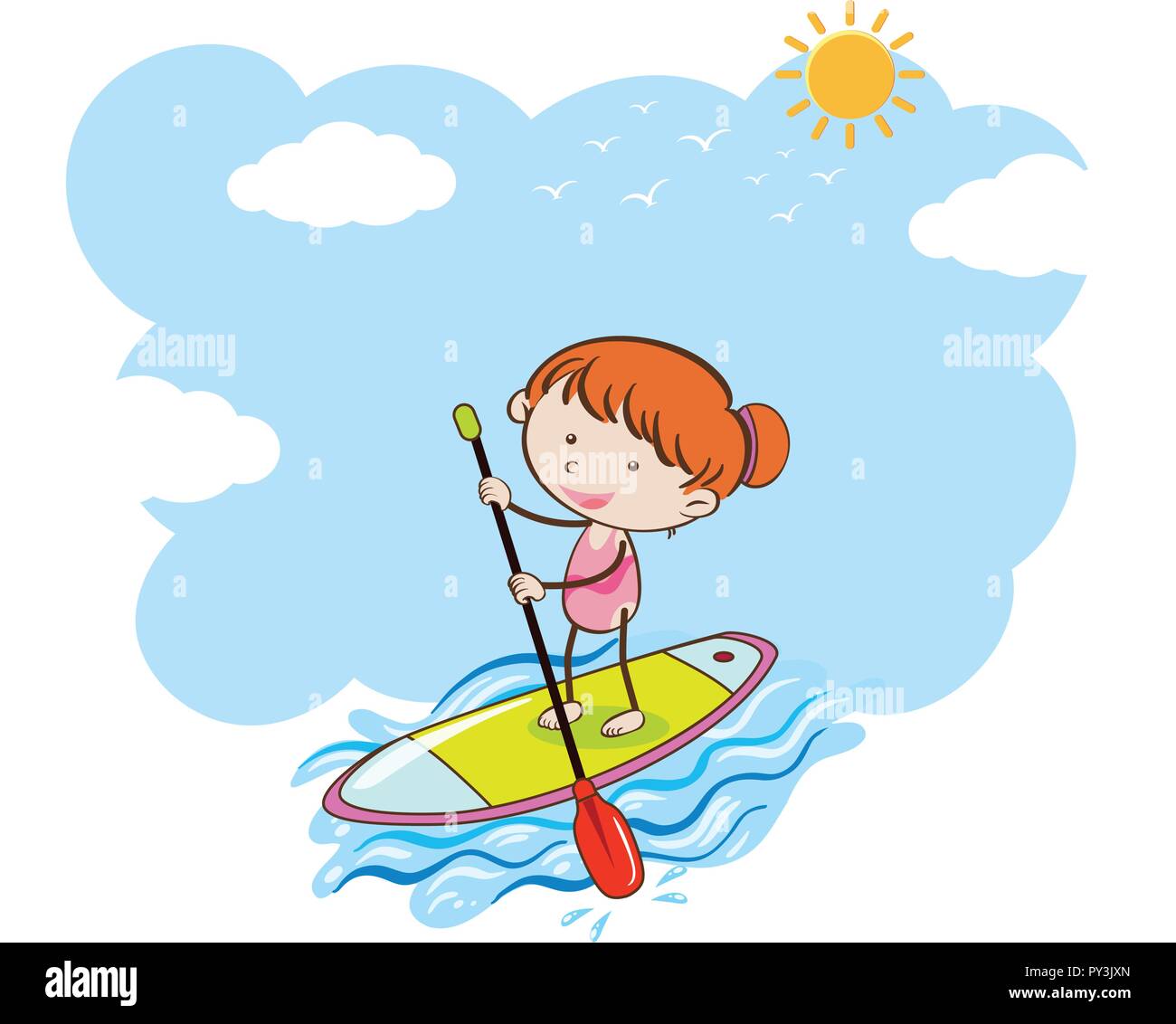 Sup outdoor Stock Vector Images - Alamy