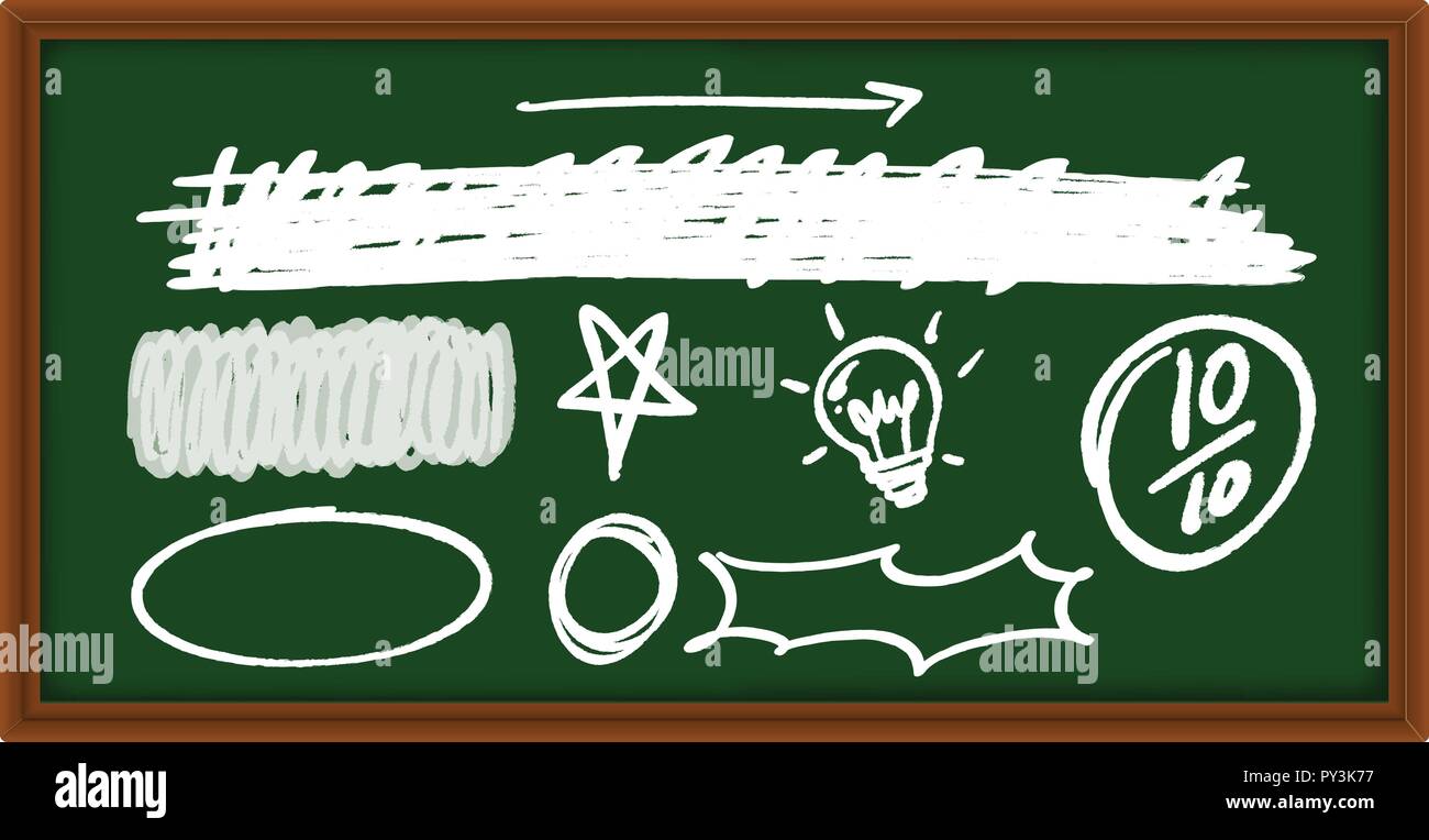 Chalk lithography Stock Vector Images - Alamy