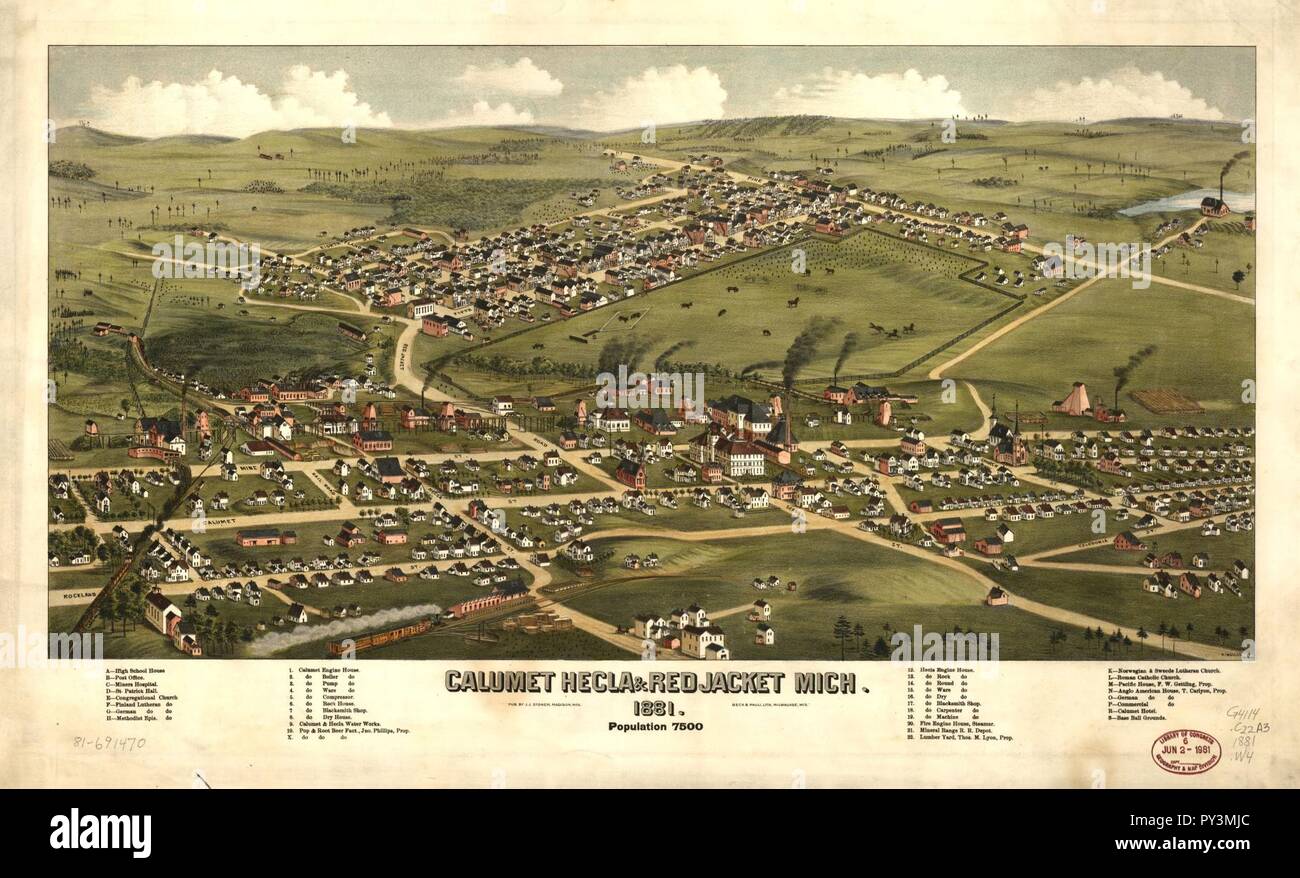 Calumet hecla hi-res stock photography and images - Alamy