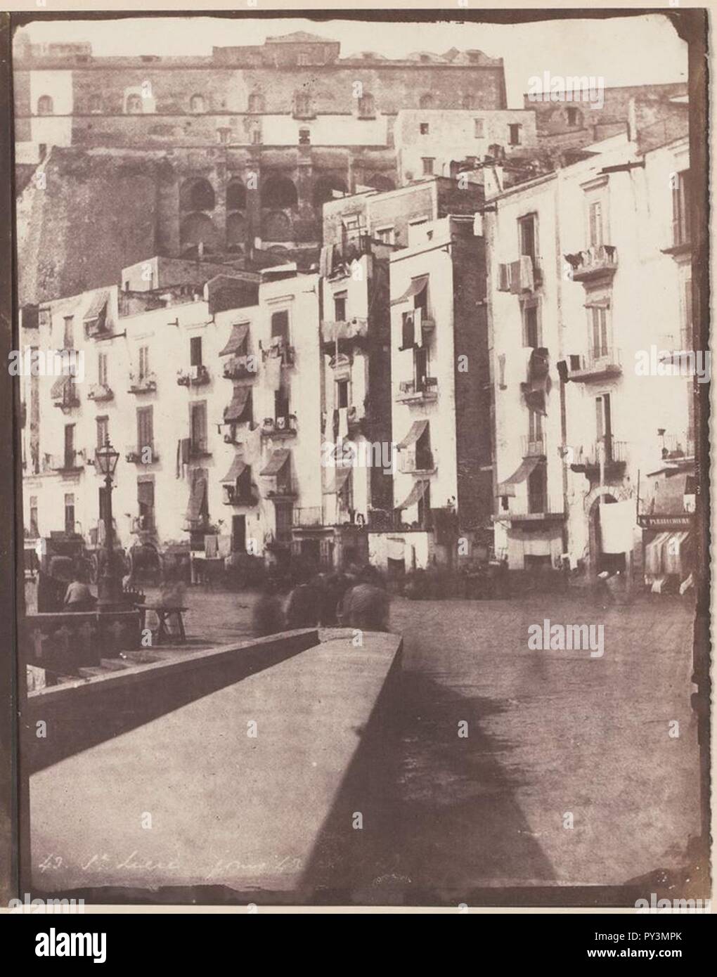 Calvert Richard Jones - Napoli, Santa Lucia Stock Photo - Alamy