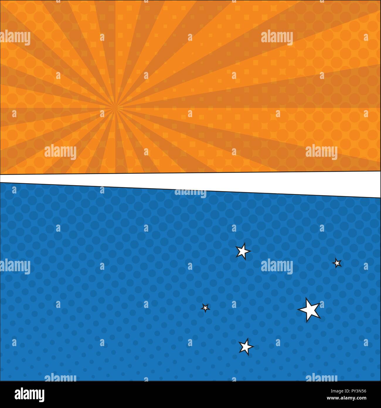 Colored comic page Stock Vector Image & Art - Alamy
