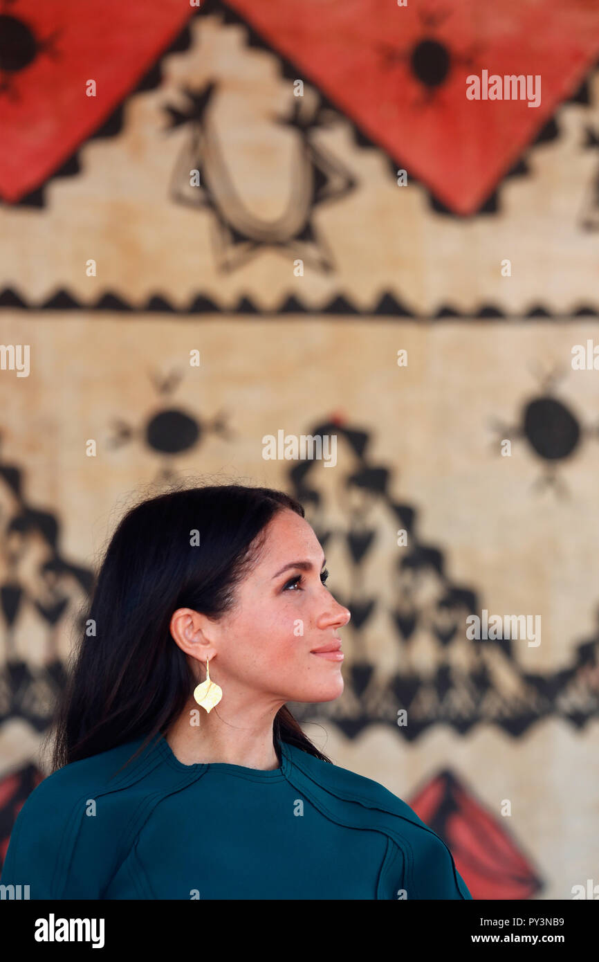 The Duchess of Sussex attends the unveiling of a statue commemorating ...