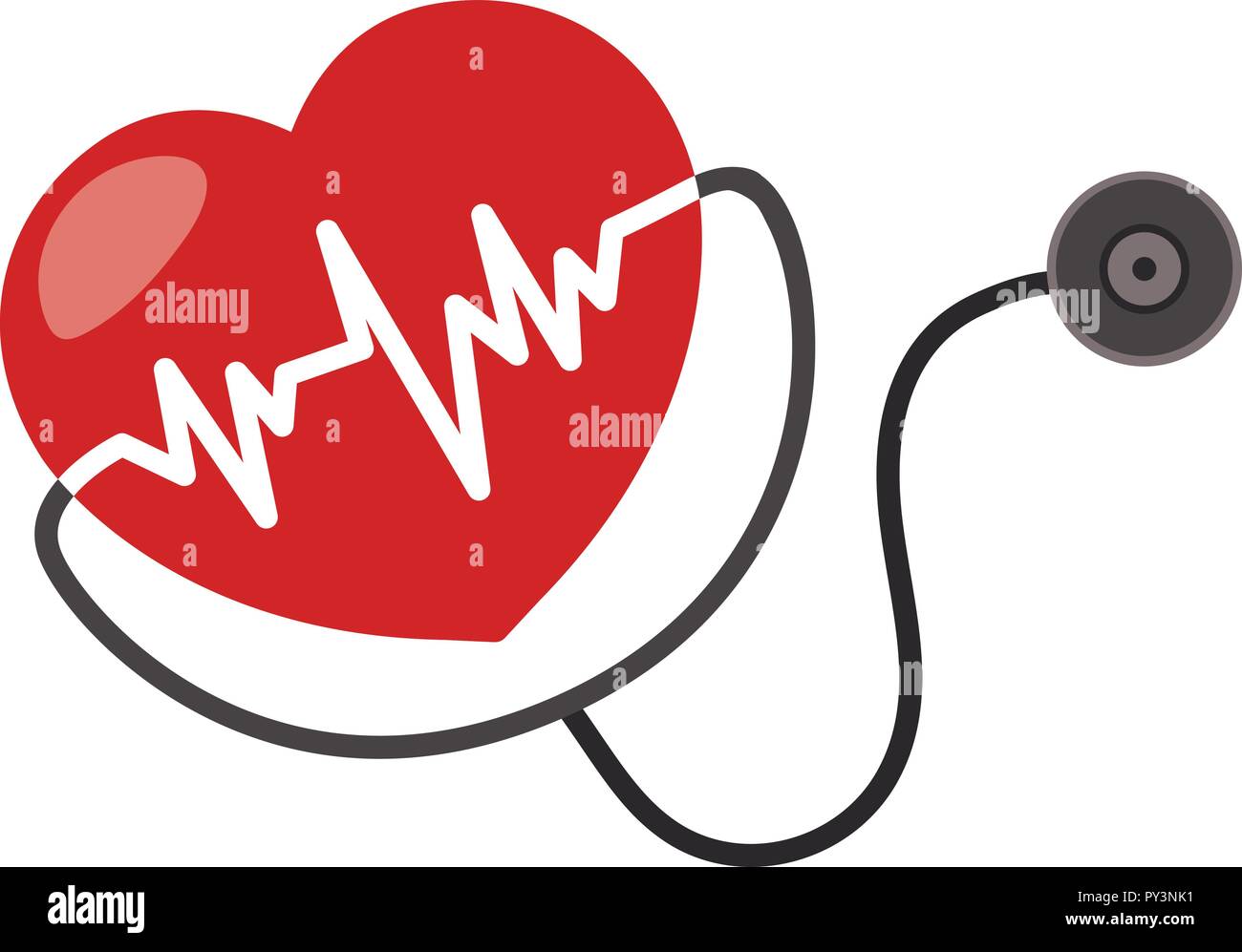 An Icon of Healthy Heart illustration Stock Vector Image & Art - Alamy