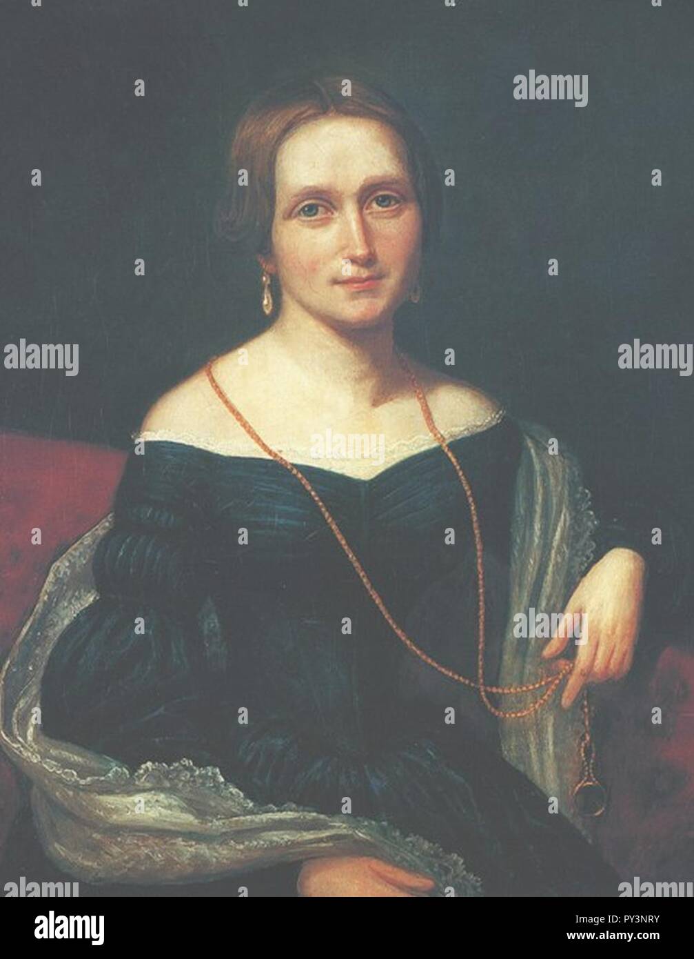 Camilla Collett 1839 Stock Photo - Alamy