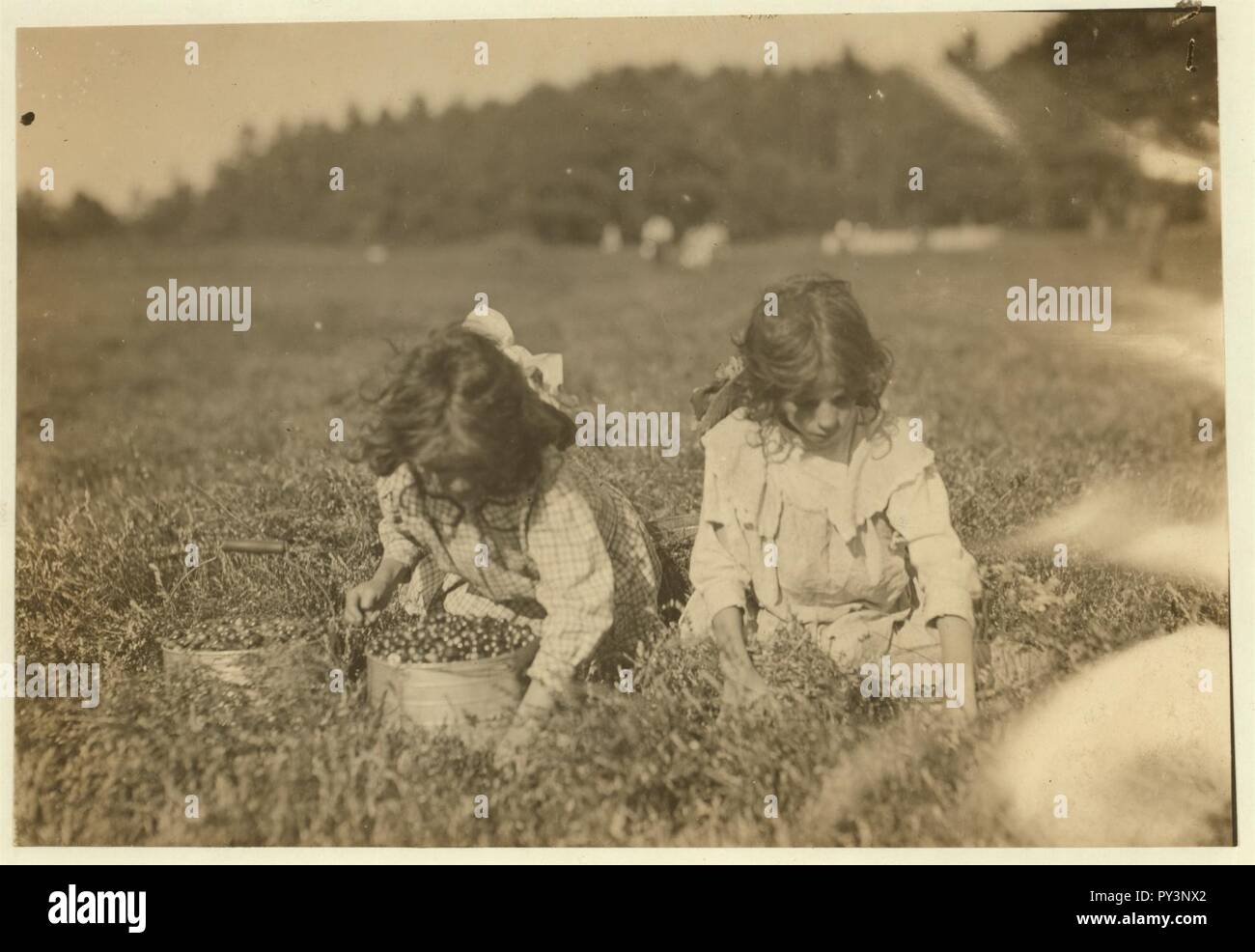 Camille Carmo, Justine Carmo, seven and nine years old. The older one ...