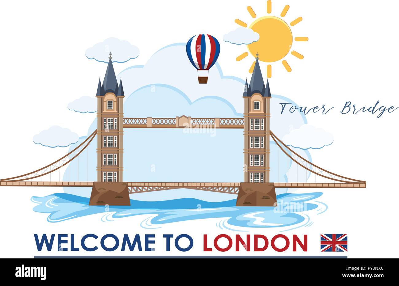 Tower Bridge London Stock Vector Images - Alamy