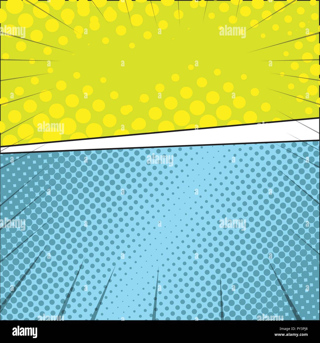 Colored comic page Stock Vector Image & Art - Alamy