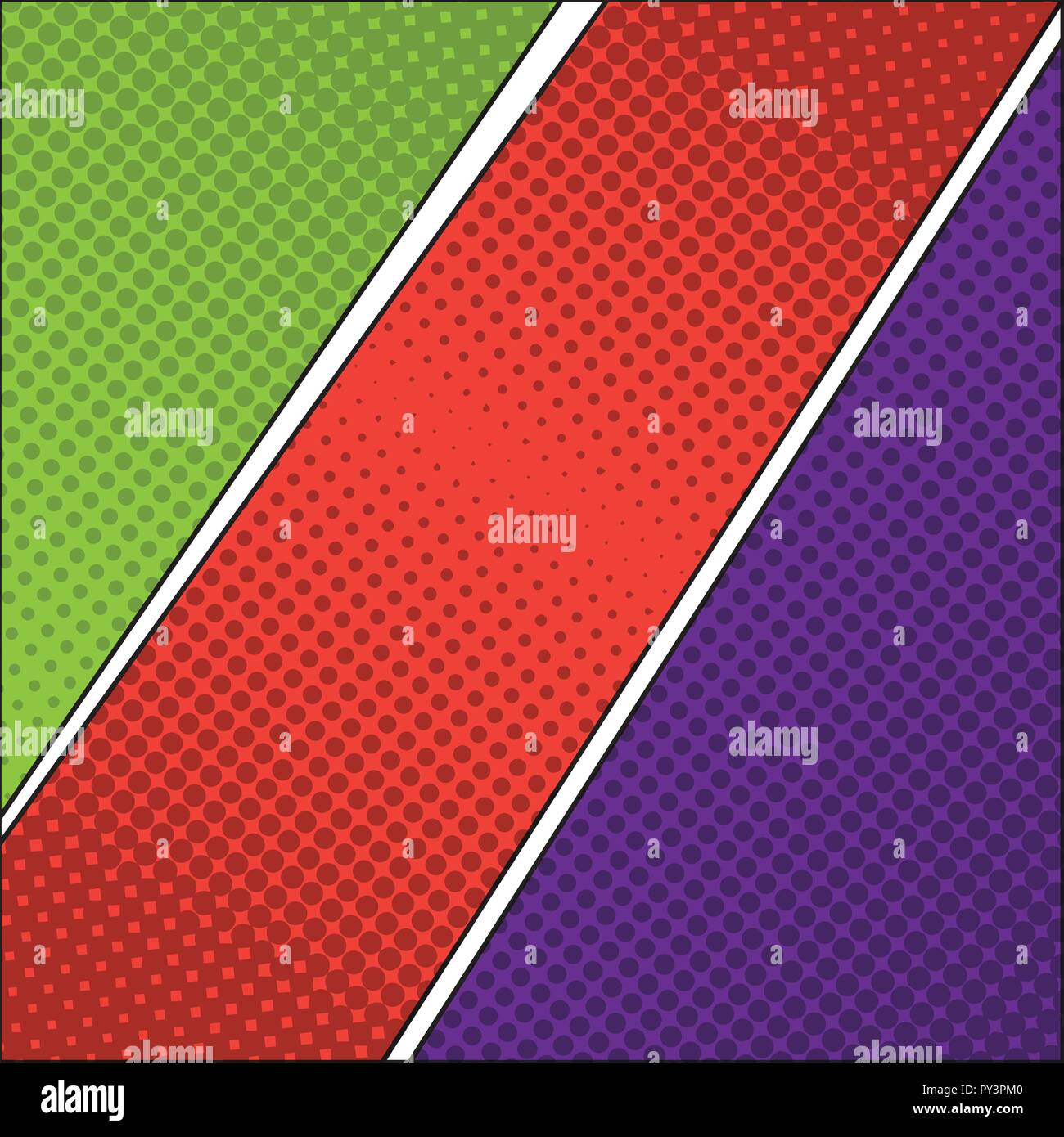 Colored comic page Stock Vector Image & Art - Alamy