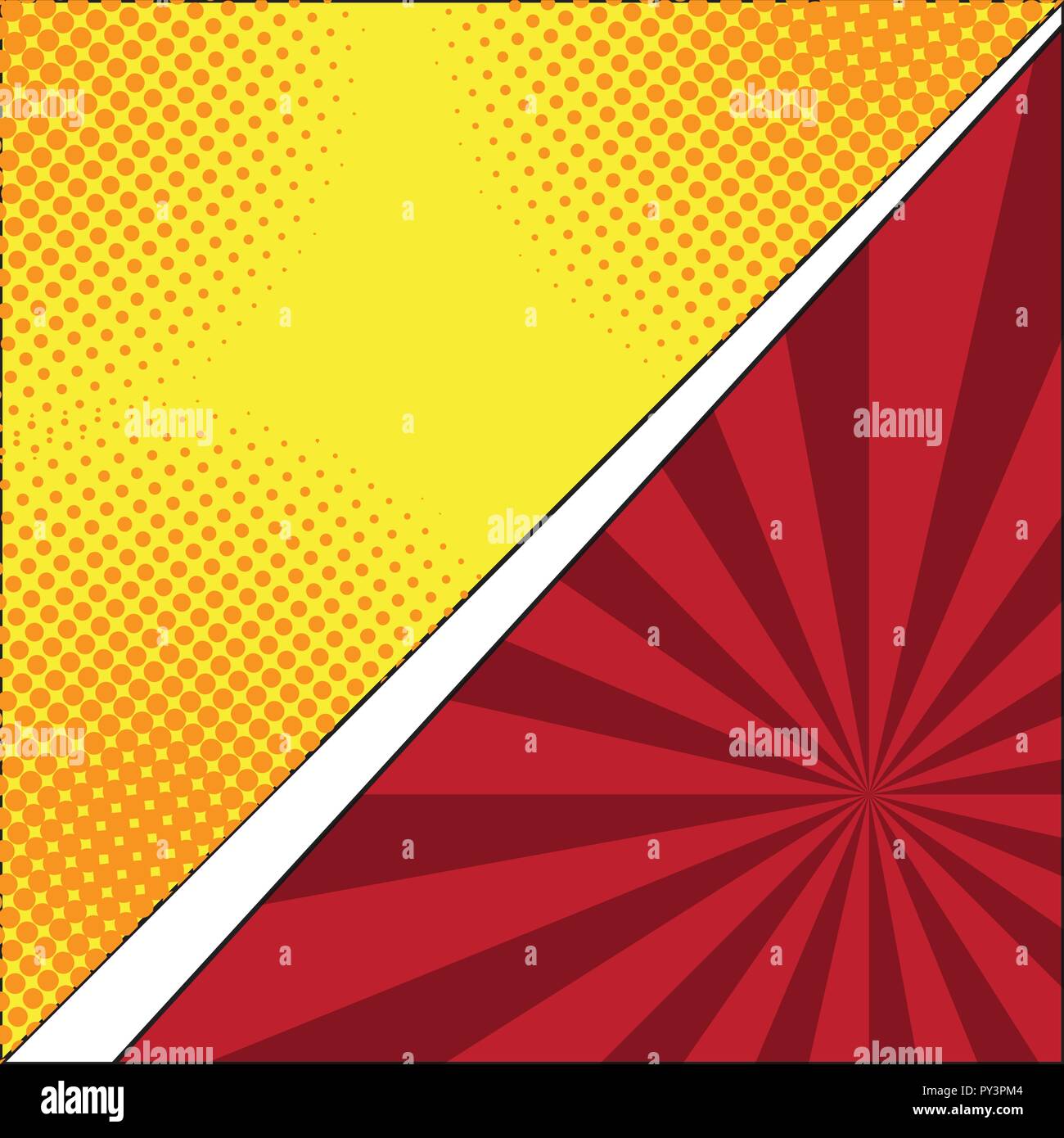 Colored comic page Stock Vector Image & Art - Alamy