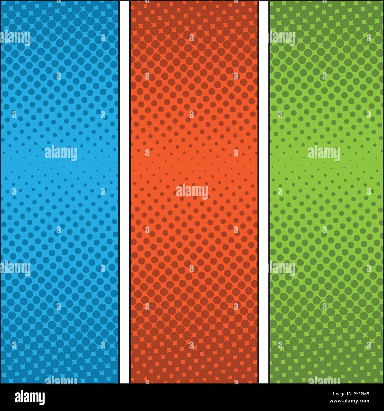 Colored comic page Stock Vector Image & Art - Alamy