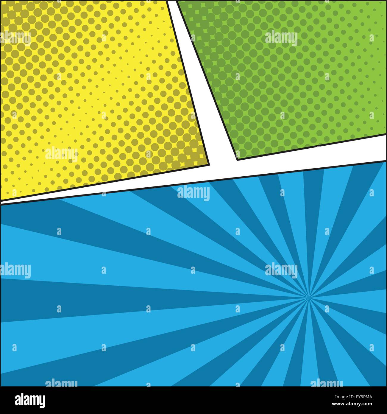 Colored comic page Stock Vector Image & Art - Alamy