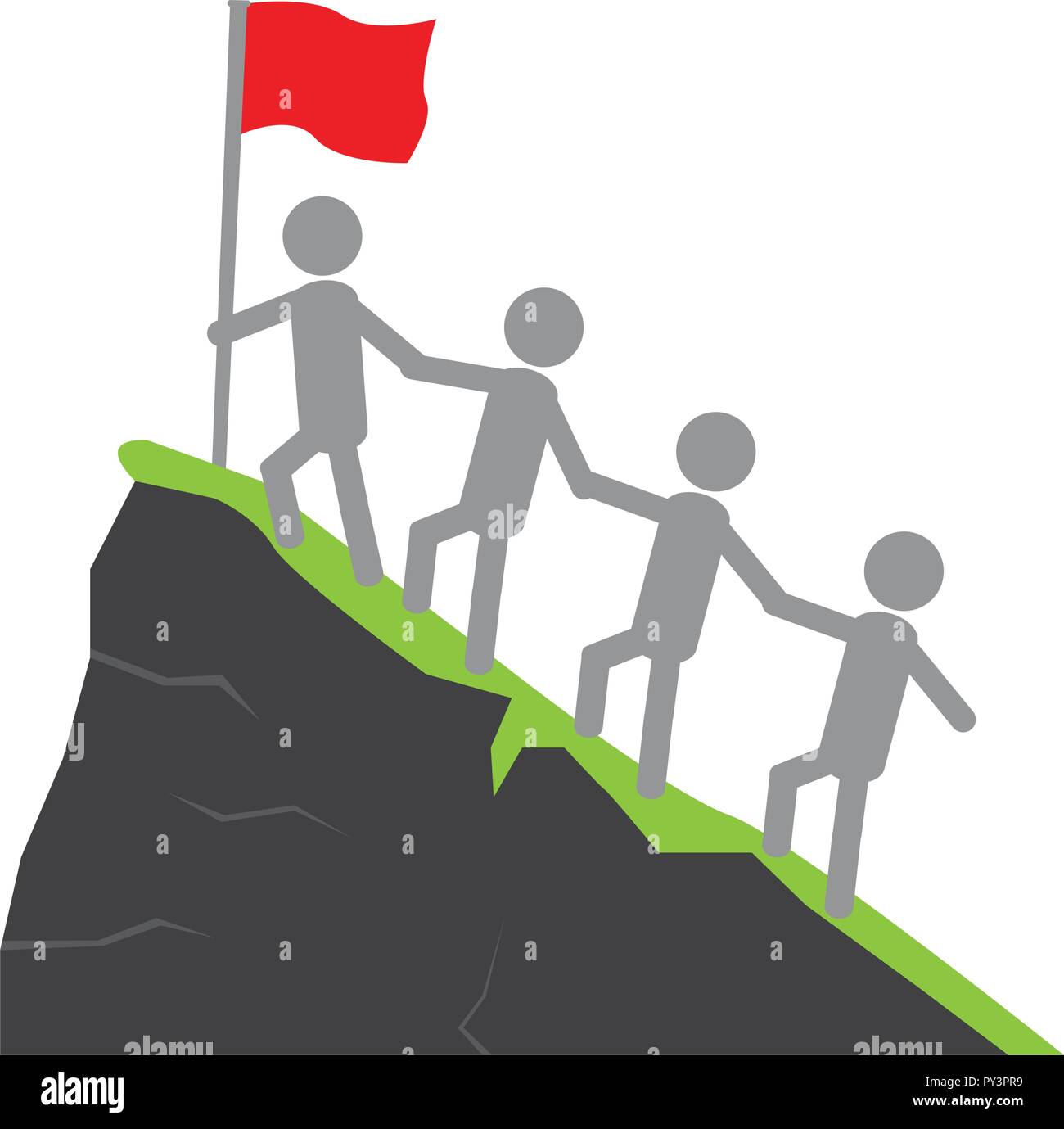 Group of people working together Stock Vector Image & Art - Alamy