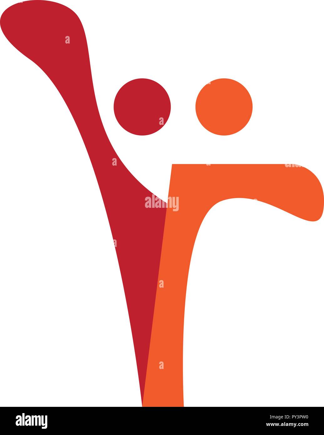 Isolated business teamwork logo Stock Vector Image & Art - Alamy