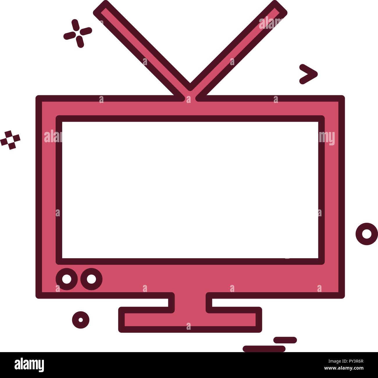 Screen icon design vector Stock Vector Image & Art - Alamy