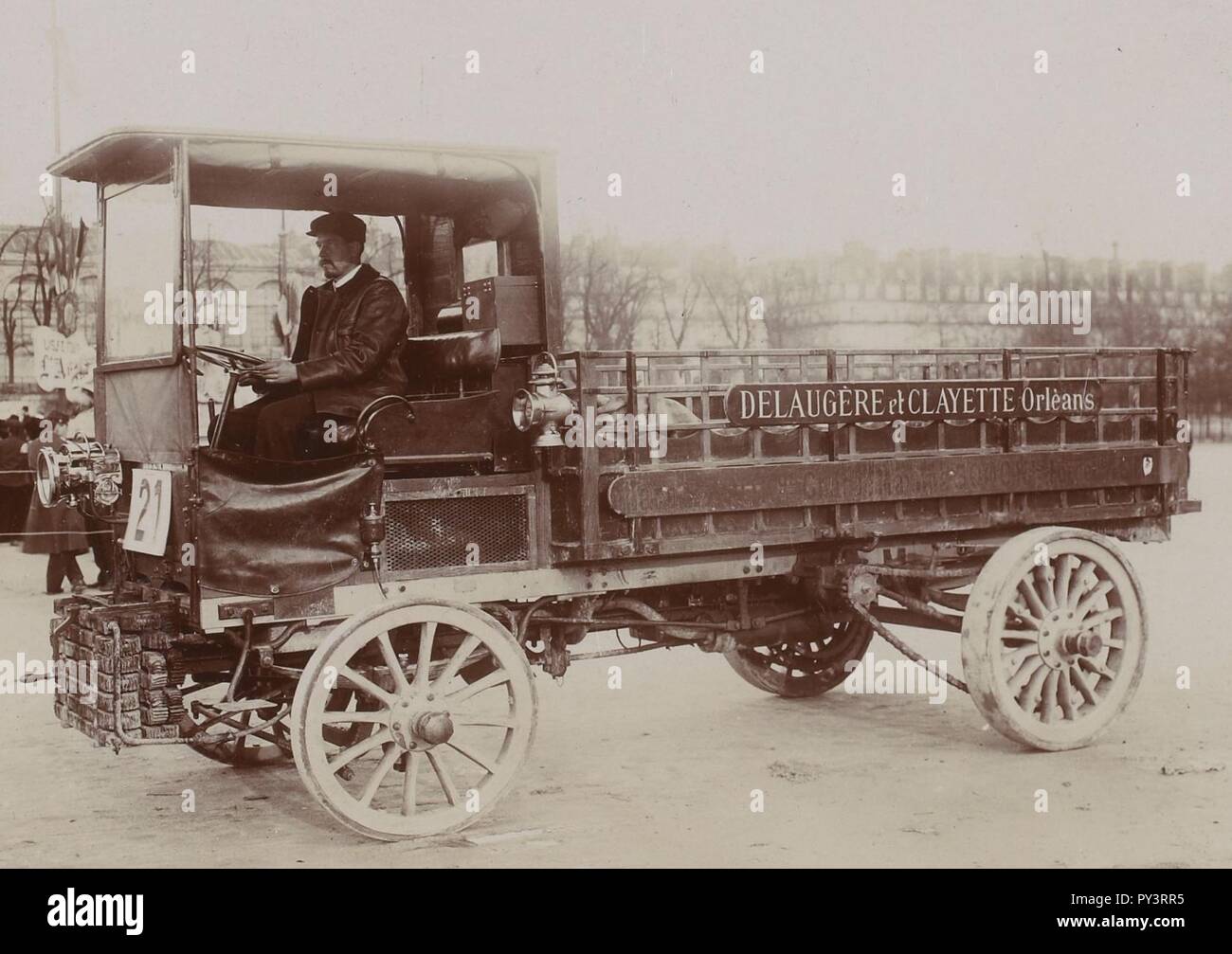 Camion Delaugère & Clayette 1906 Stock Photo - Alamy