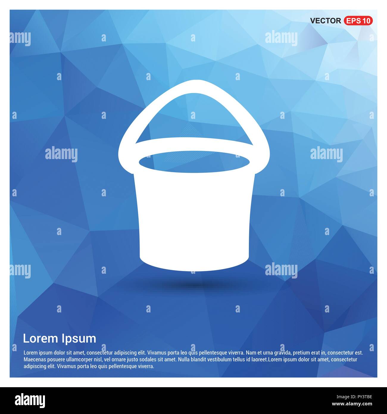 Bucket of water pouring Stock Vector Images - Alamy