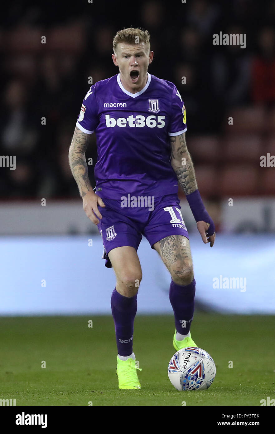 Stoke City's James McClean Stock Photo - Alamy