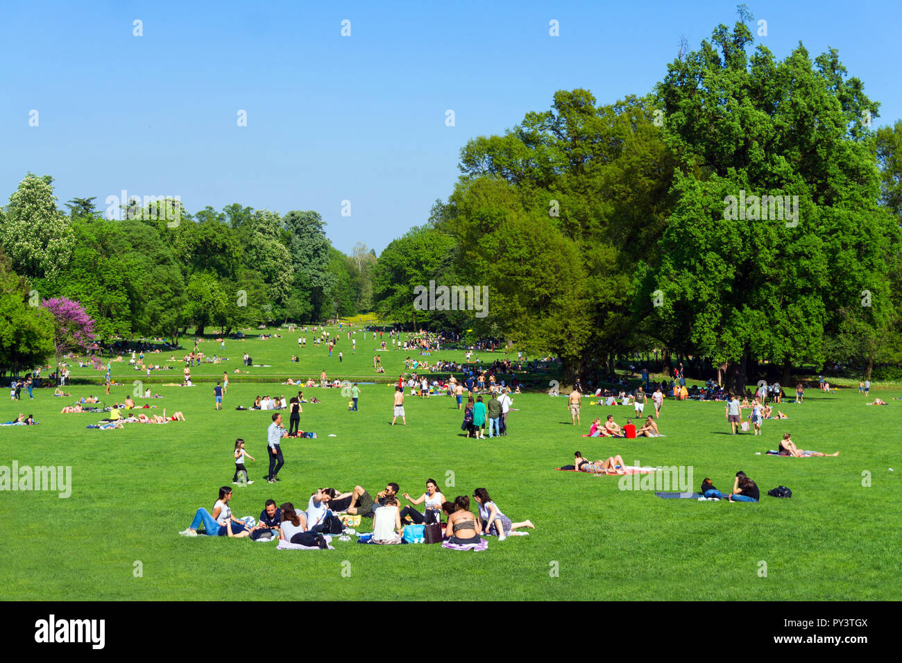 Monza park monza lombardy italy hi-res stock photography and images - Alamy