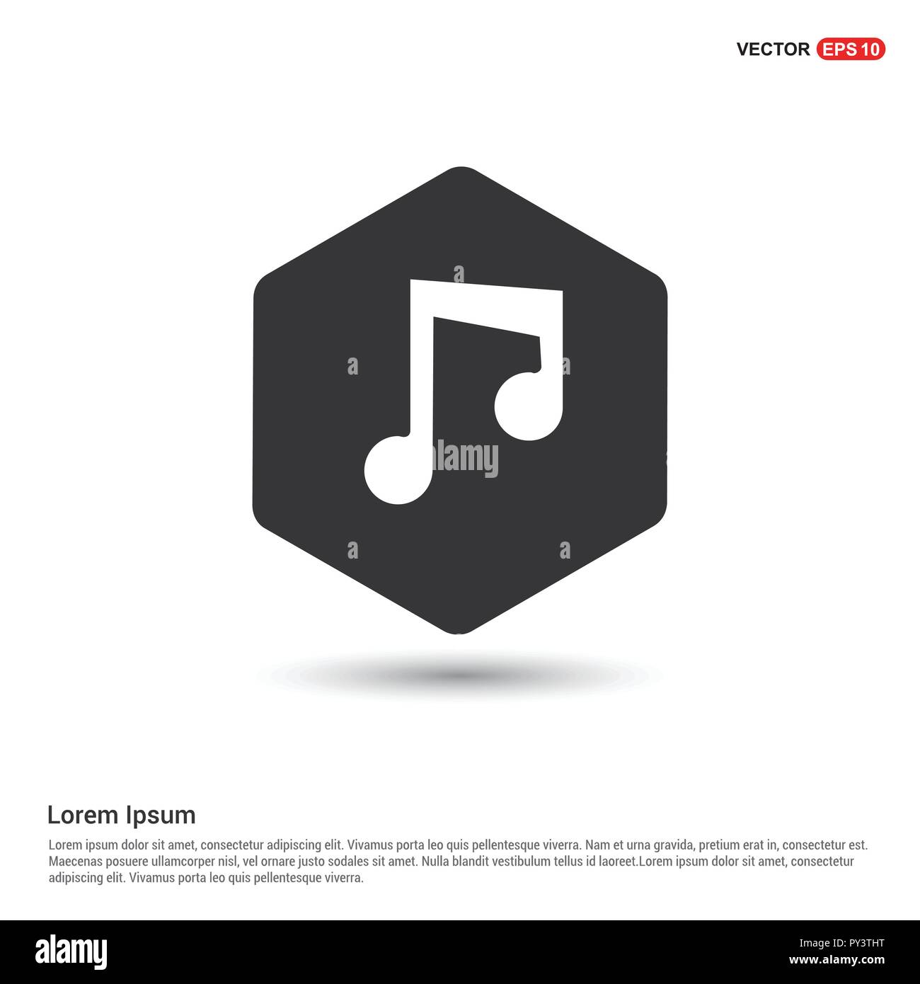 Music note icon Stock Vector Image & Art - Alamy